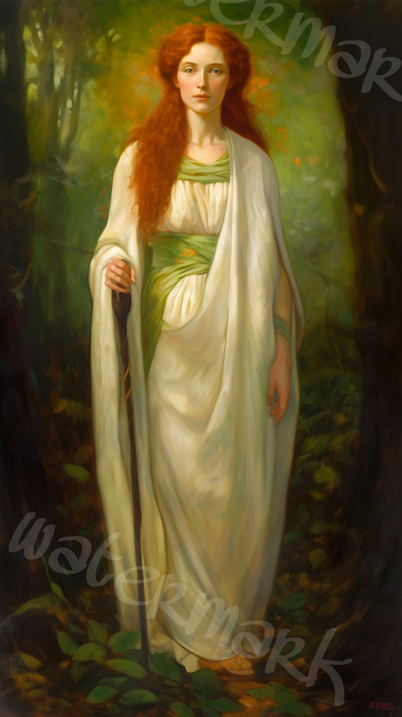 Brigid, Irish Celtic Goddess, Healing Inspiration Wisdom, Hearth Deity ...