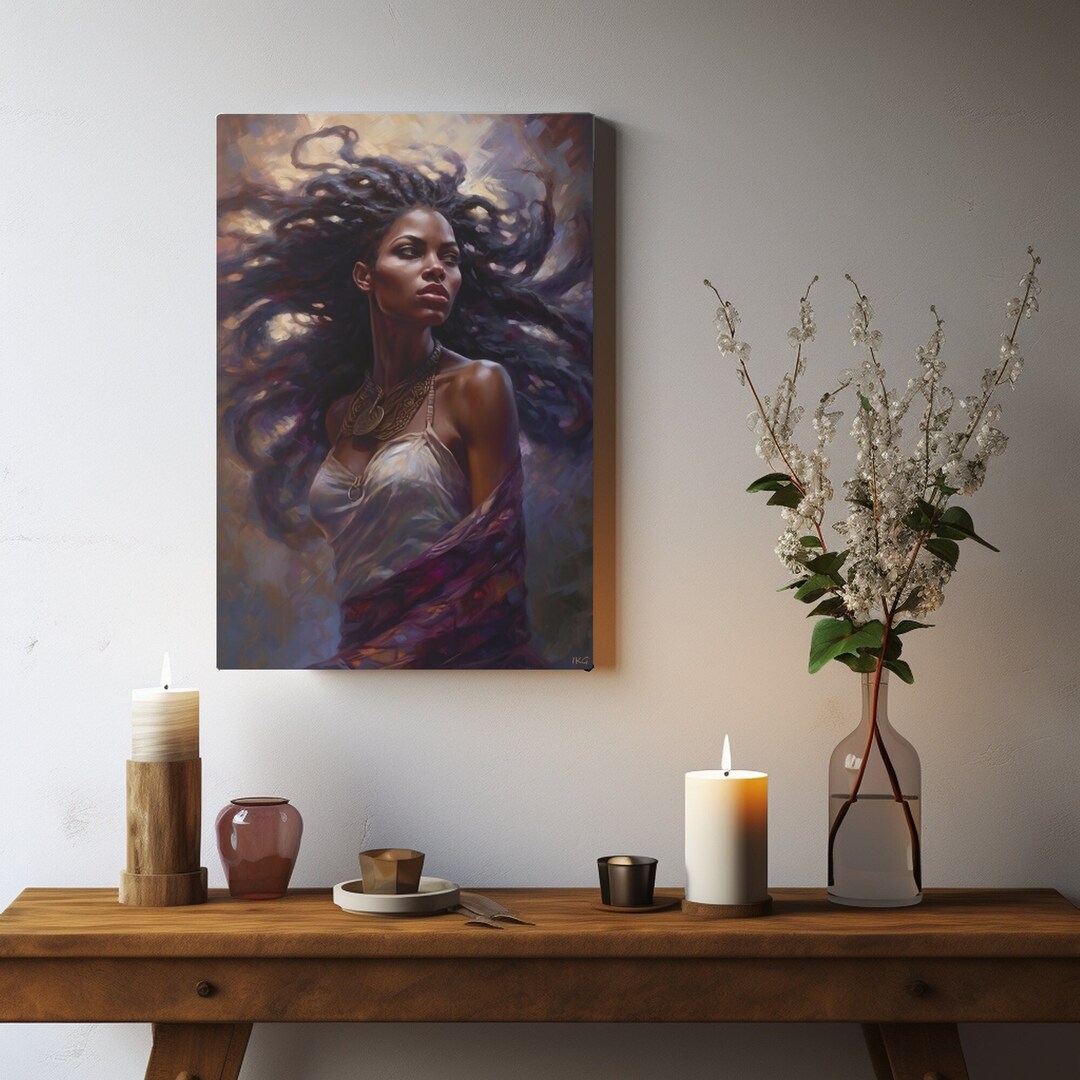 Oya of the Nine Colors, Orisha of the Niger River Storms and Change ...