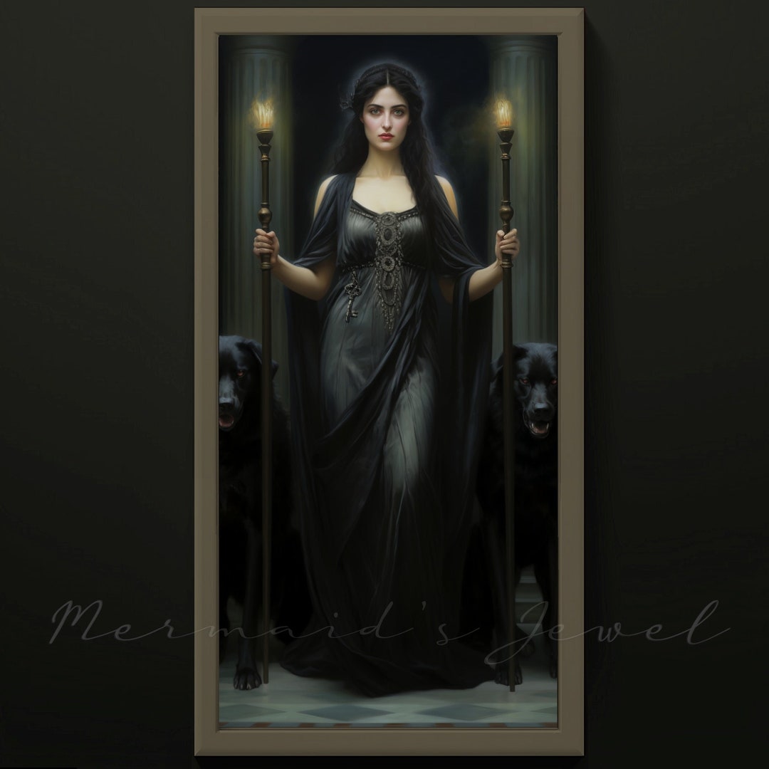 Hecate Night Goddess of Protection Witchcraft Underworld Greek ...