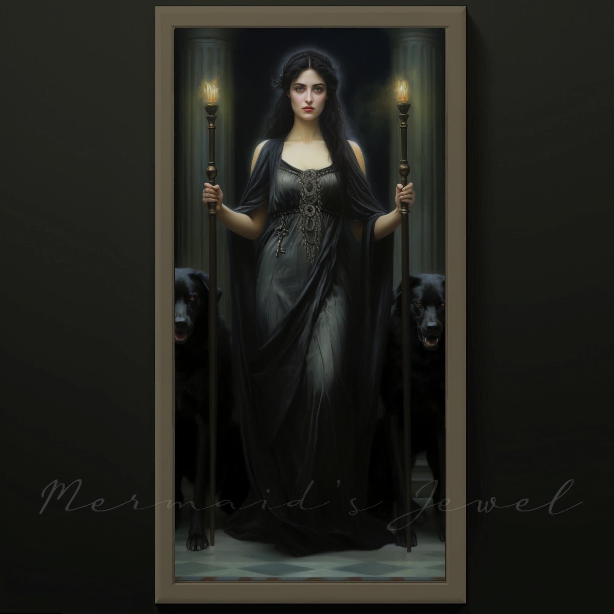 Hecate Night Goddess of Protection Witchcraft Underworld Greek ...