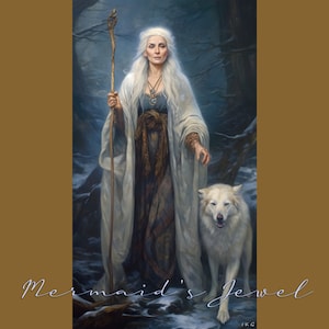 Winter Goddess, Cailleach Beara Morana, Crone Aspect Triple Goddess ...