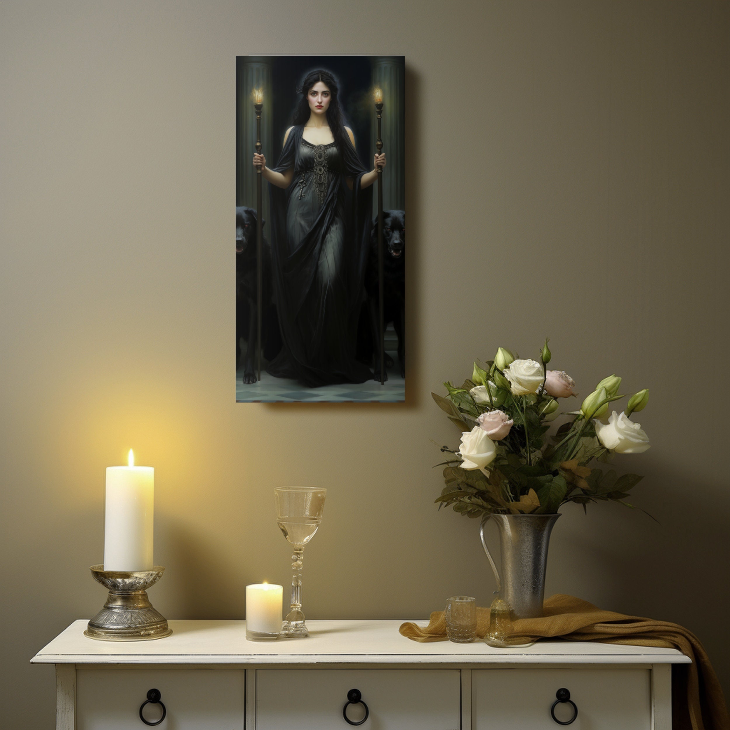 Hecate Night Goddess of Protection Witchcraft Underworld Greek ...