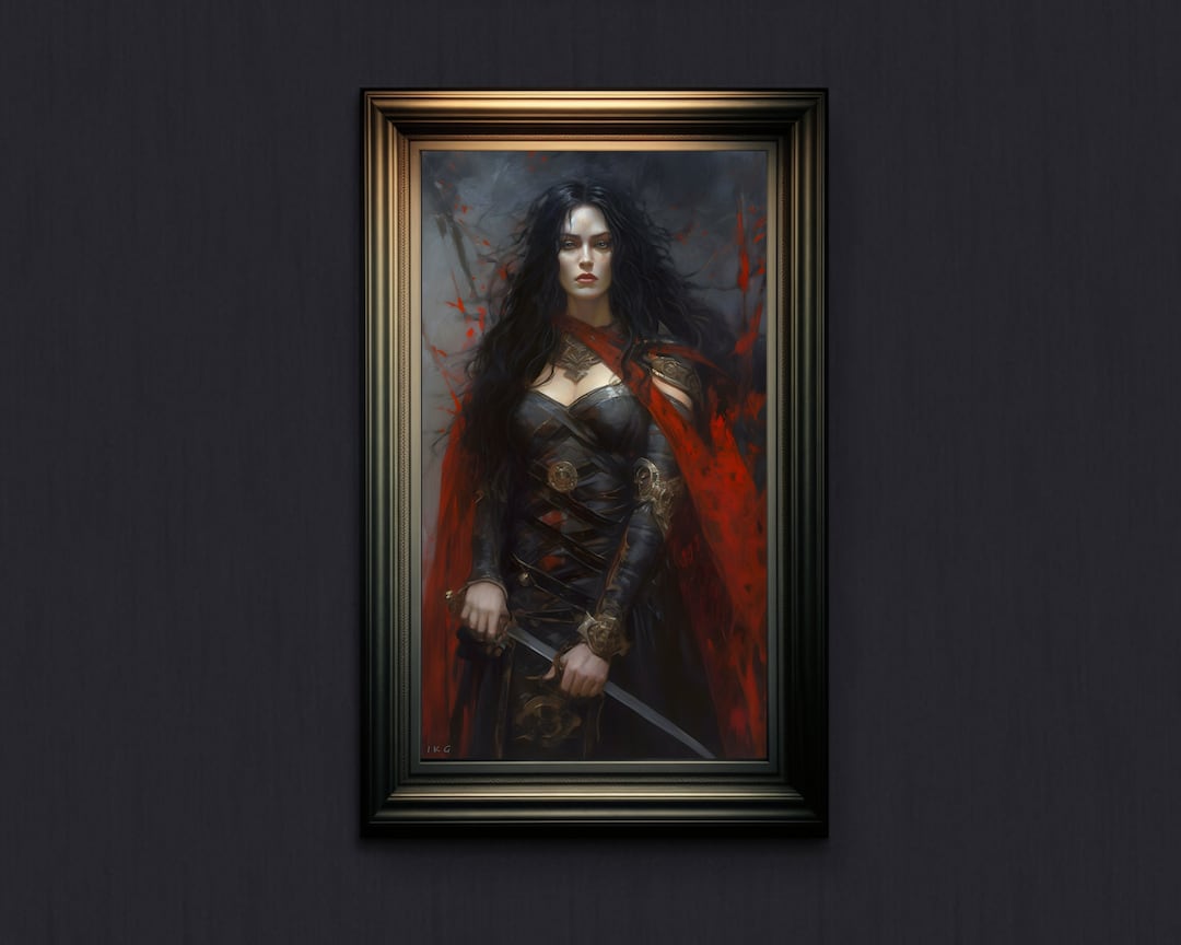 Morrigu Irish Goddess of War Magic & Divination, Dark Goddess Phantom ...