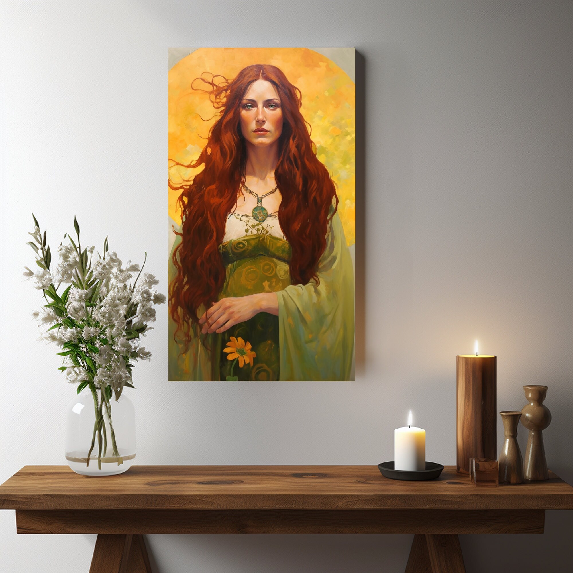 Brigid, Irish Celtic Triple Goddess, Inspiration Goddess, Hearth Deity ...