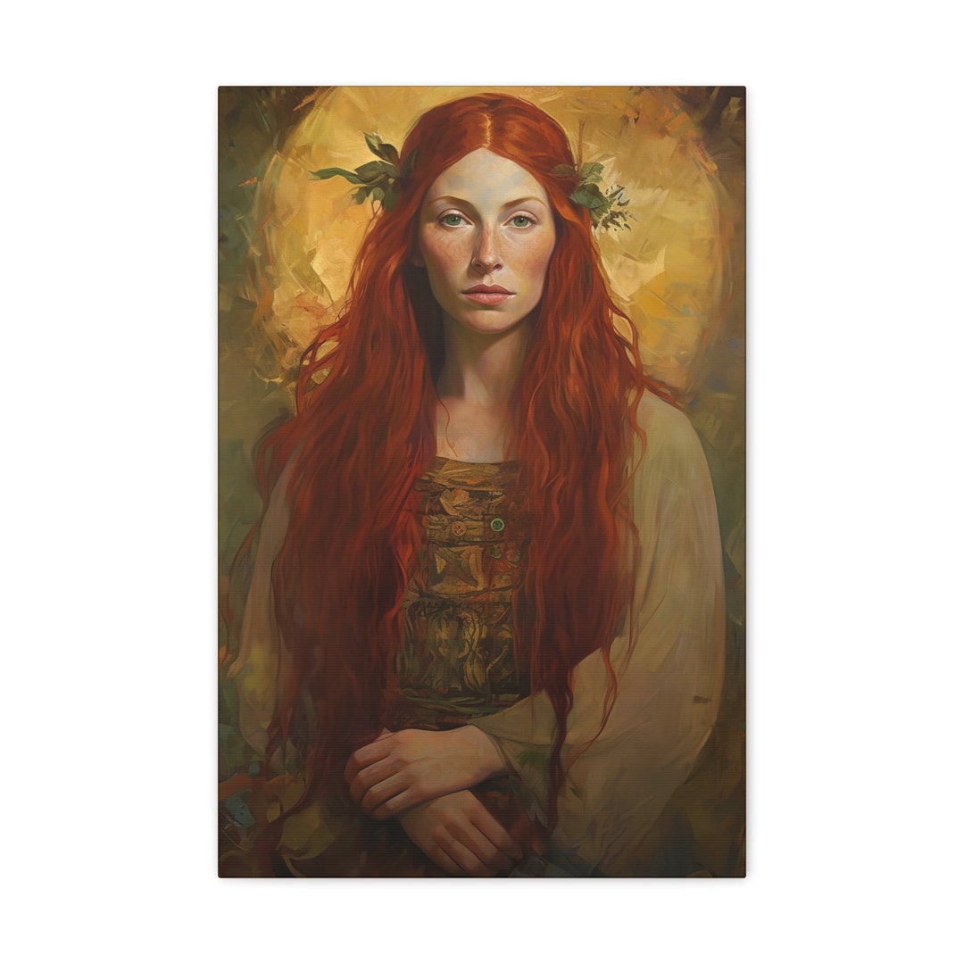 Brigid Irish Celtic Goddess of Poetry and Inspiration Altar - Etsy