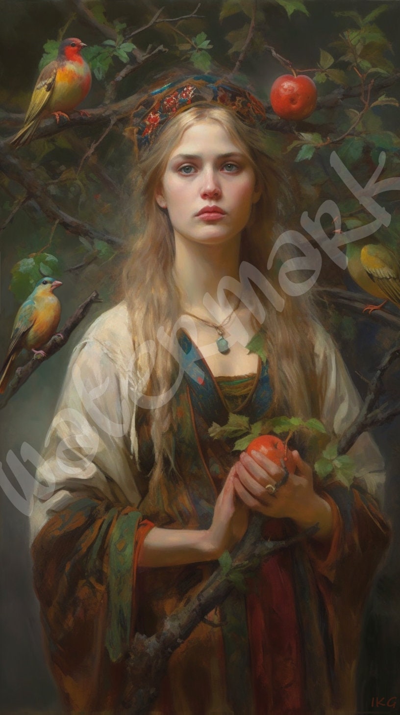 Cliodna, Celtic Goddess, Digital Print - Etsy