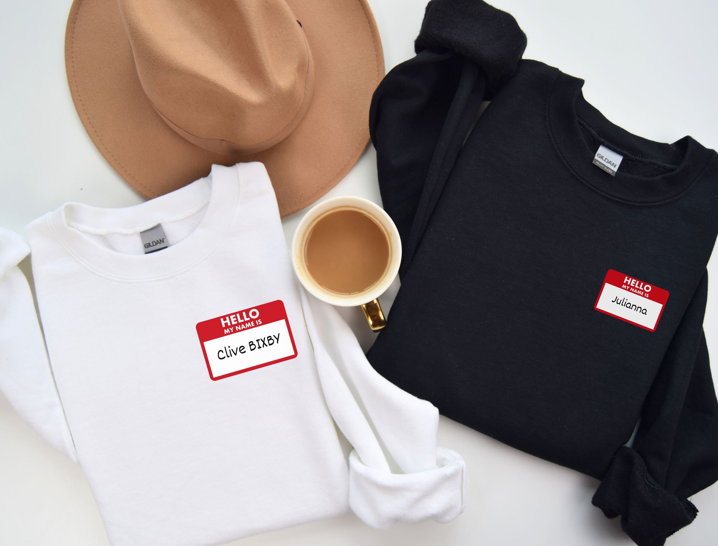 Clive Bixby Name Tag Shirt, Julianna Name Tag Shirt, Modern Family ...