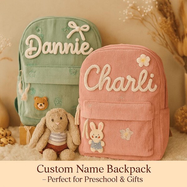 Personalized Toddler Backpacks - Etsy