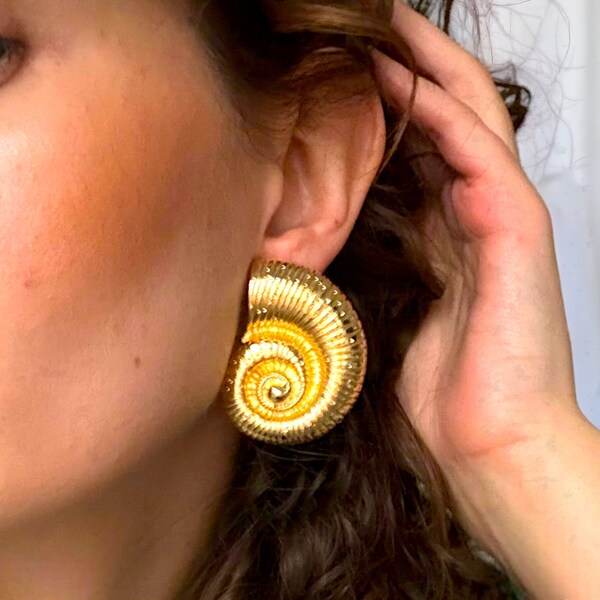 Seashell Earrings - Etsy