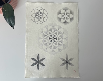 Sacred Geometry/ Seed of Life/ Germ of Life/ Flower of Life ...