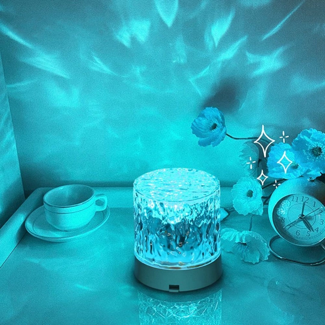 Mini Crystal Lamp - Etsy UK