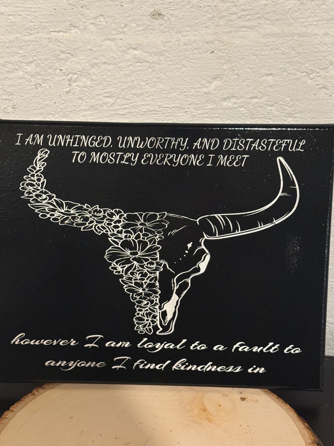 Unworthy Unhinged, Distasteful Sign - Etsy