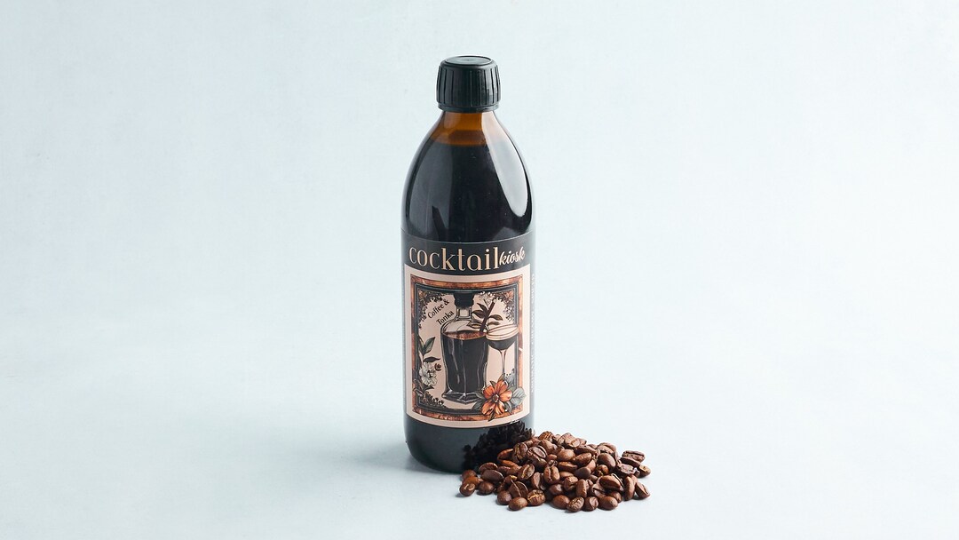 Coffee and Tonka Pre-mixer, Perfect for Espresso Martini, Serves 4-5 ...