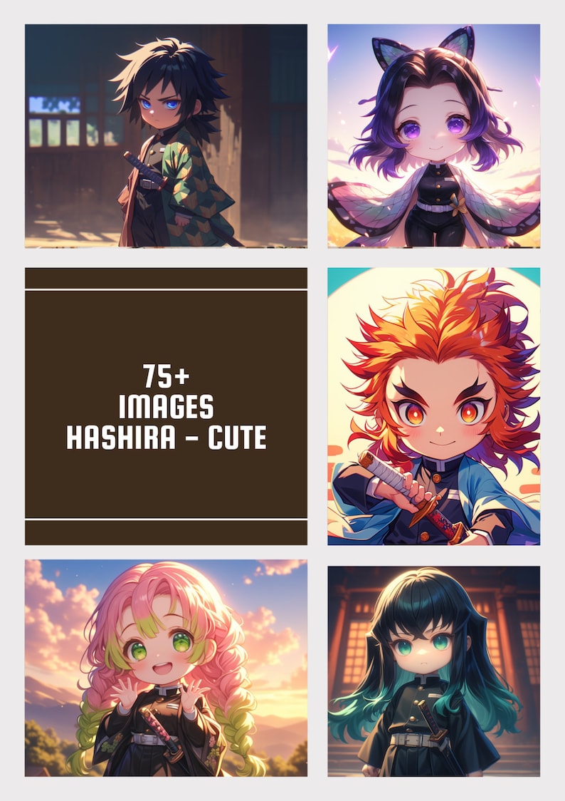 75+ Images of Hashiras - Demon Slayer - Chibi Style, Hashiras, Demon ...