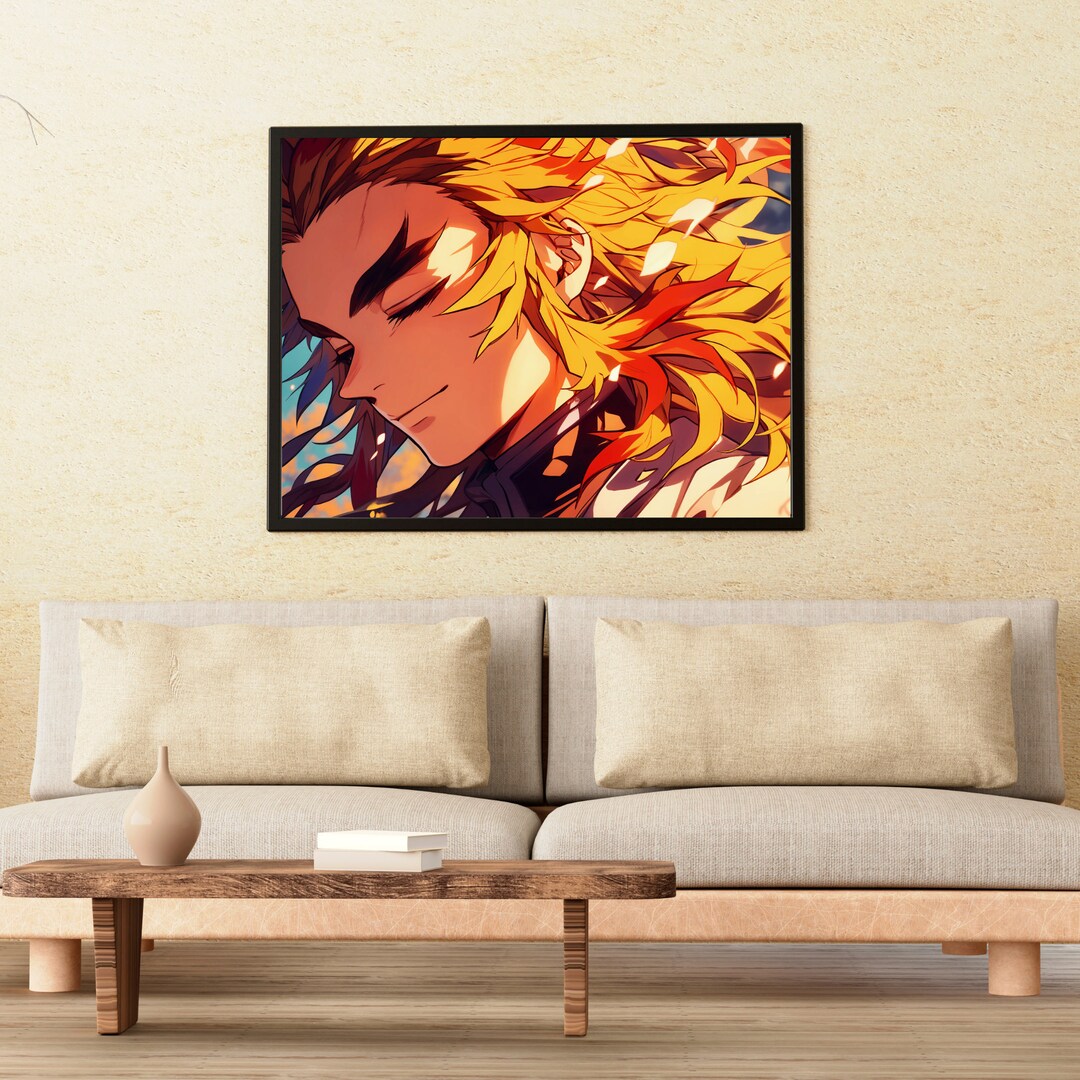 Rengoku, Rengoku Art, Kyojuro Rengoku, Kyojuro Rengoku Art, Flame ...