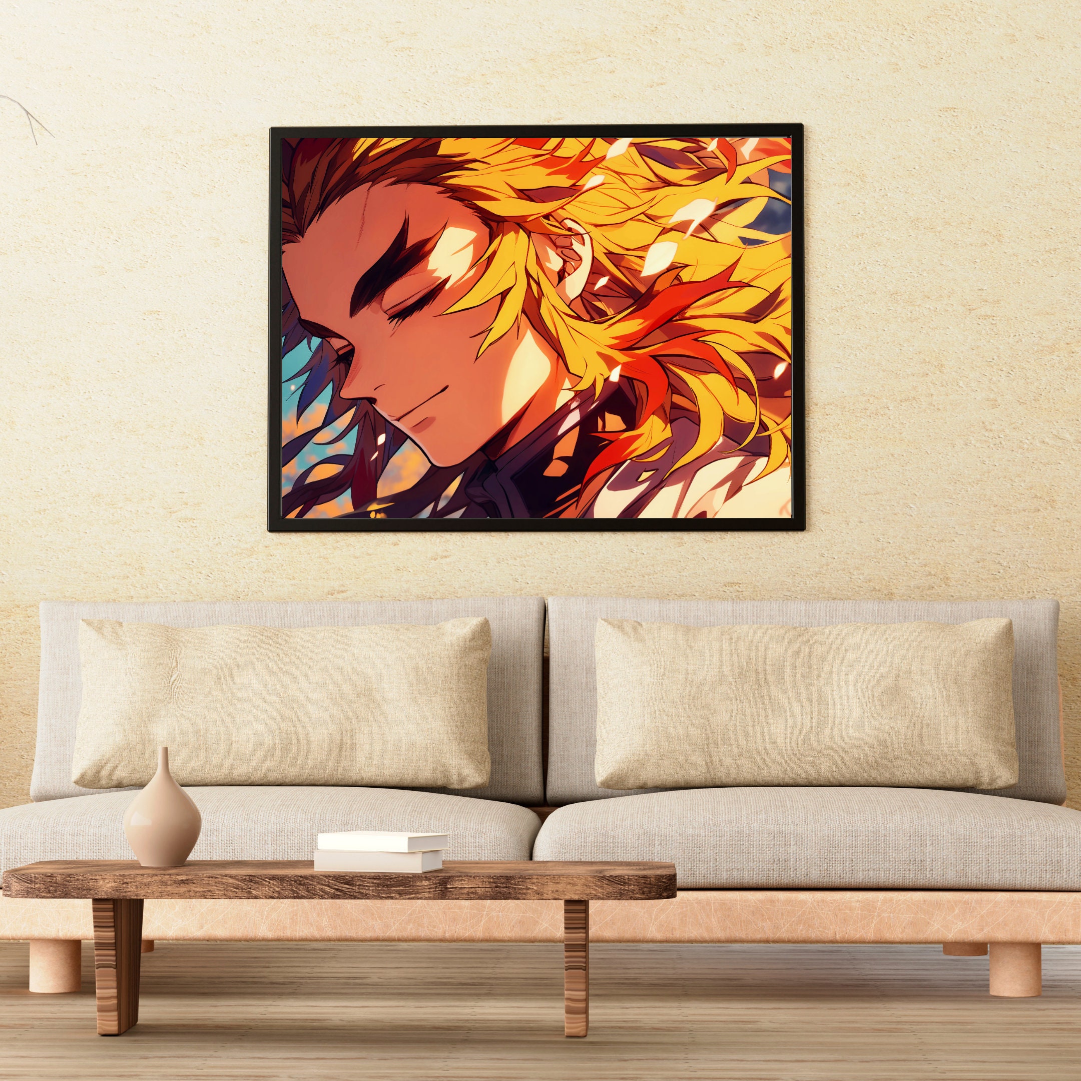 Rengoku, Rengoku Art, Kyojuro Rengoku, Kyojuro Rengoku Art, Flame ...