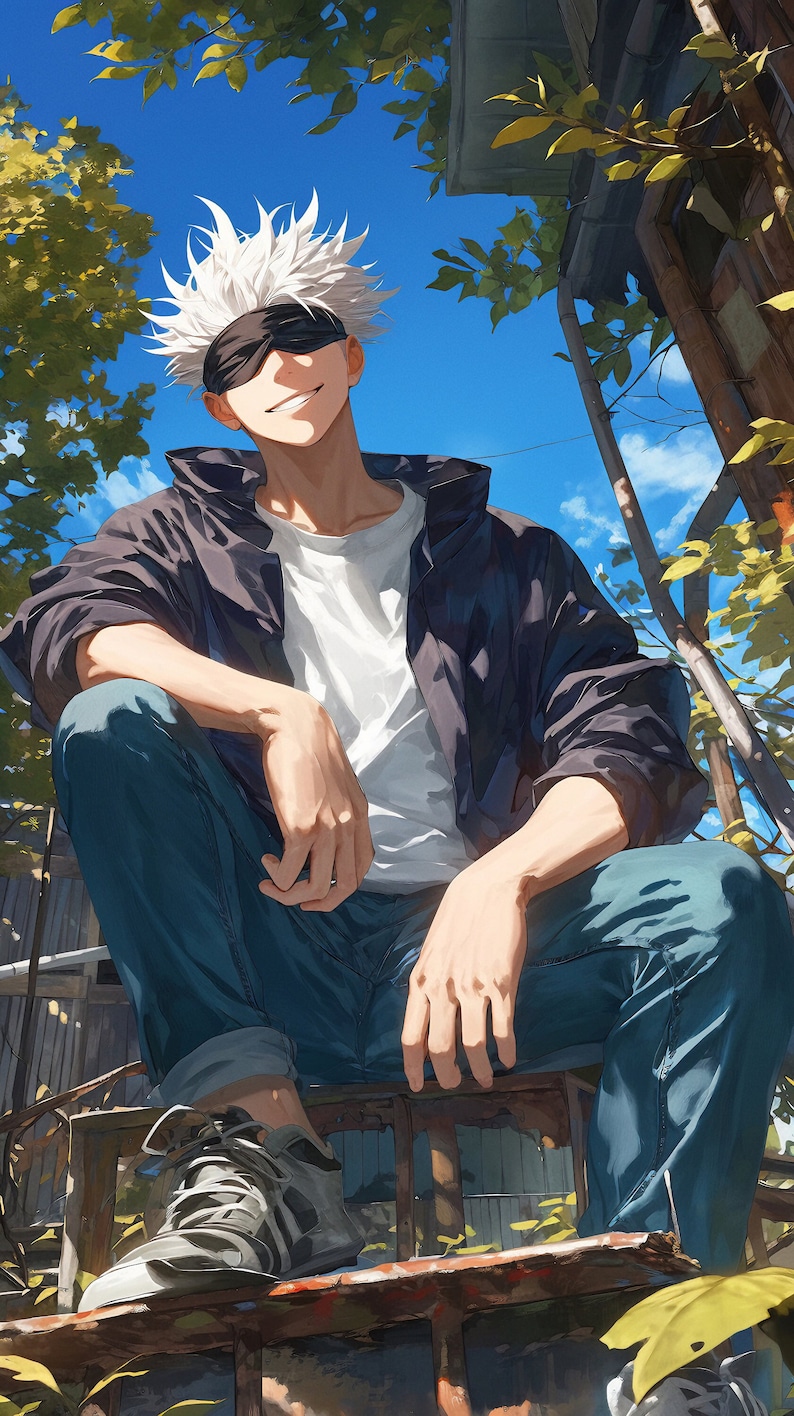 Gojo, Pack de 5, Gojo Satoru, Gojo Art, Gojo Satoru Art, Jujutsu Kaisen ...