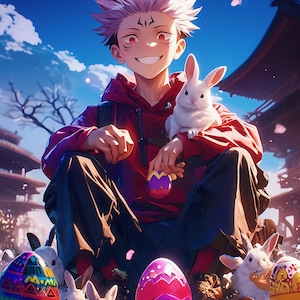 Sukuna, Pack of 3, Ryomen Sukuna, Sukuna Art, Chibi Sukuna, Cute Art ...