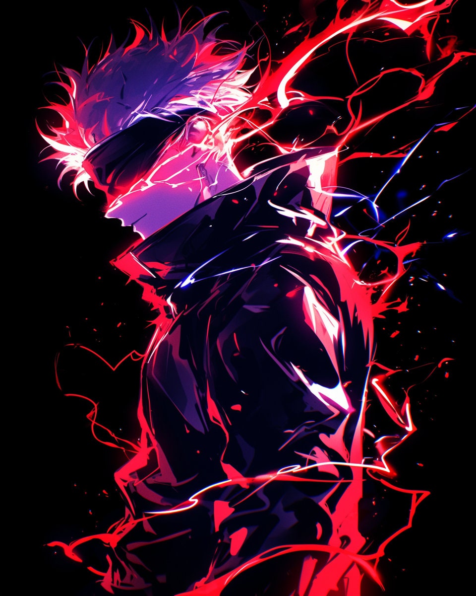 Gojo, Pack of 3, Gojo Satoru, Gojo Art, Gojo Satoru Art, Jujutsu Kaisen ...