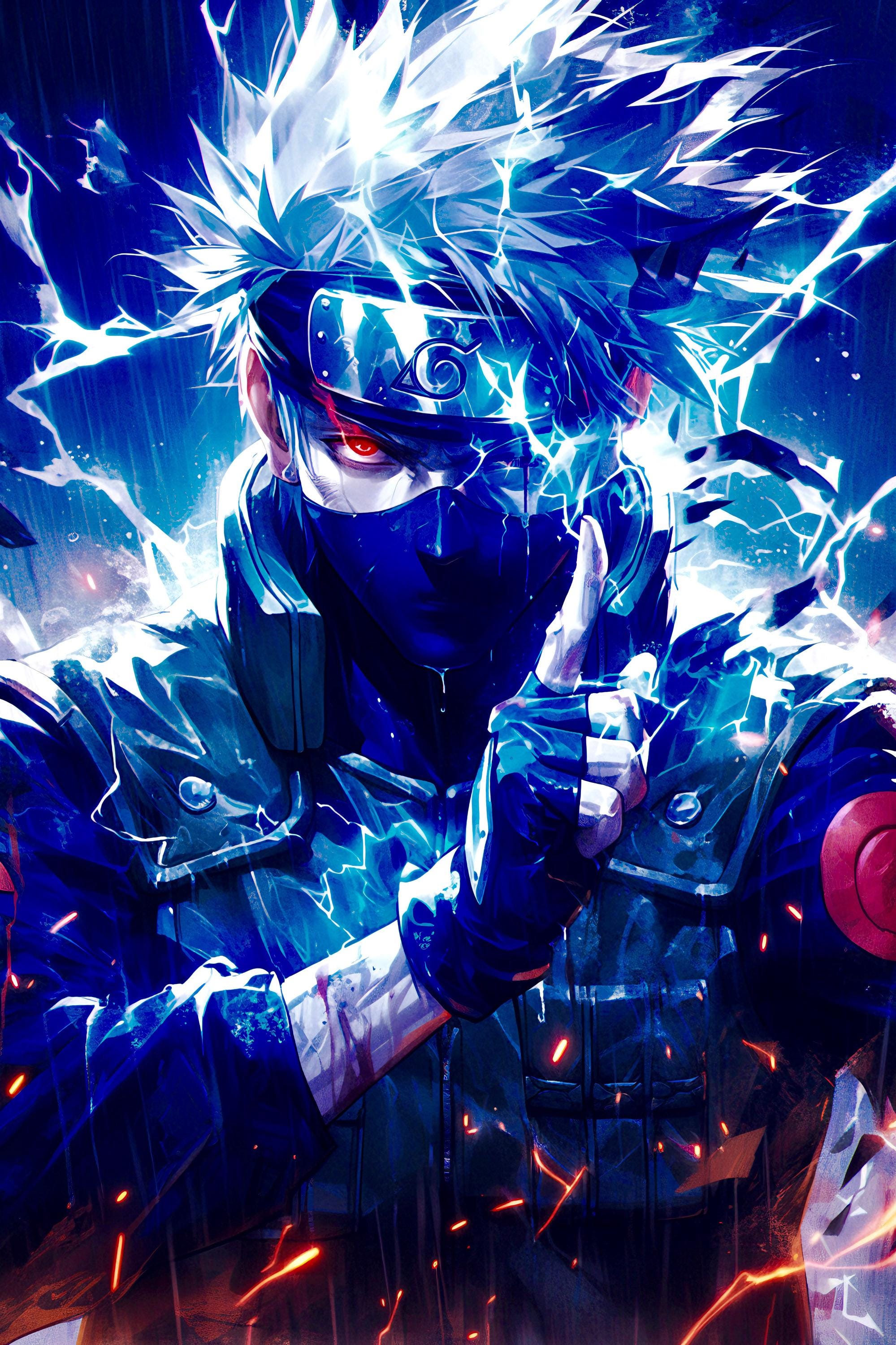 Kakashi, Kakashi Hatake, Naruto Shippuden, Copy Ninja, Pack of 3, 4K ...