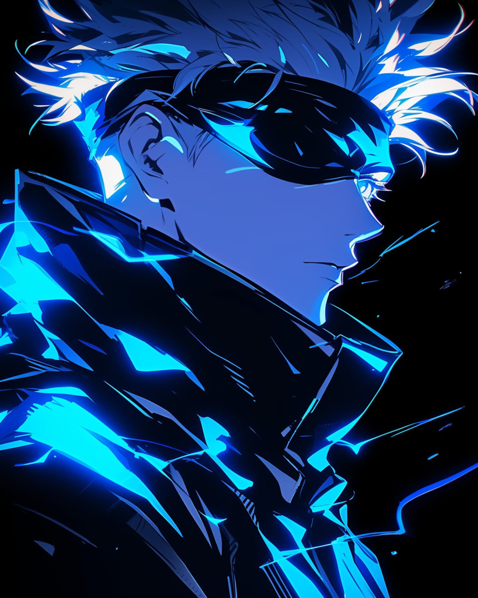 Gojo, Pack of 3, Gojo Satoru, Gojo Art, Gojo Satoru Art, Jujutsu Kaisen ...