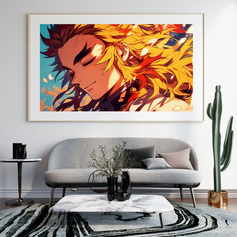 Rengoku, Rengoku Art, Kyojuro Rengoku, Kyojuro Rengoku Art, Flame ...