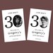 Custom 30th Birthday Welcome Sign, 30th Birthday Decorations for Men ...