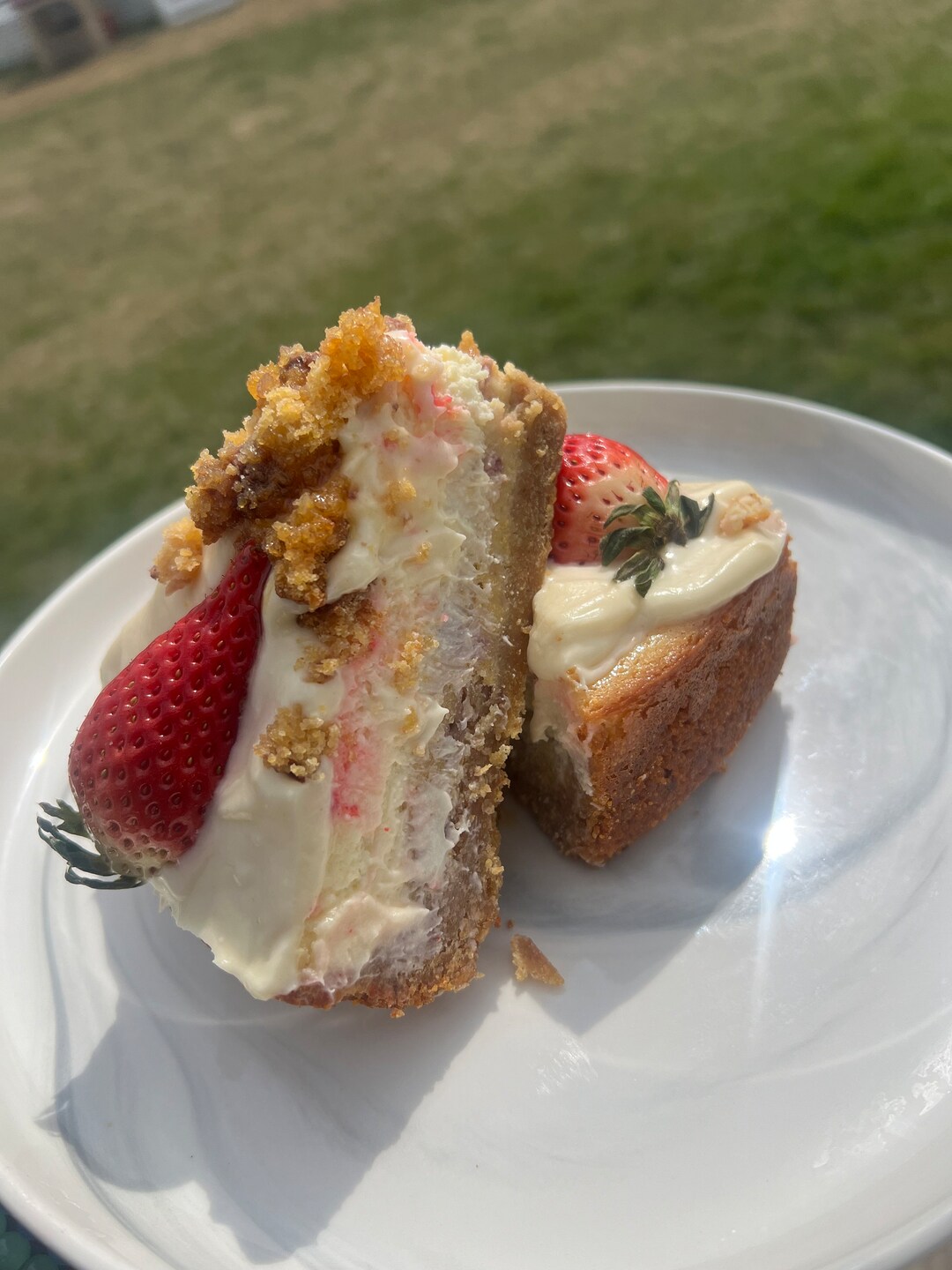 Honey Buttered Strawberry Cornbread Cheesecake RECIPE - Etsy