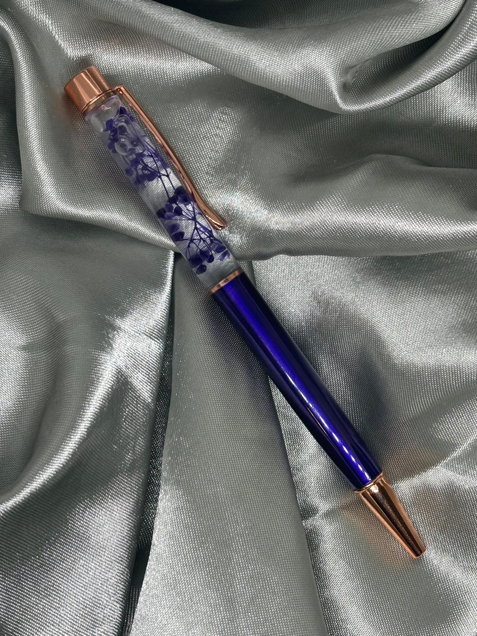 Nebula Dried Flower Swirl Oil Pens, Stunning, Lightweight Writing Pens ...