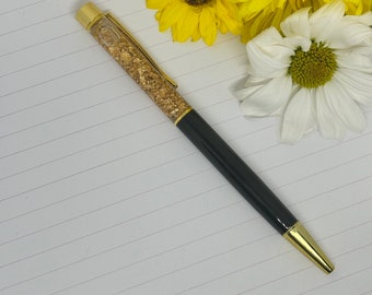 Inga Slim Gold Writing Pen, Perfect Gift for Stationary Lovers - Etsy