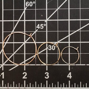 Classic Round Hammered Hoop Handmade Using Recycled Metals - Sterling ...