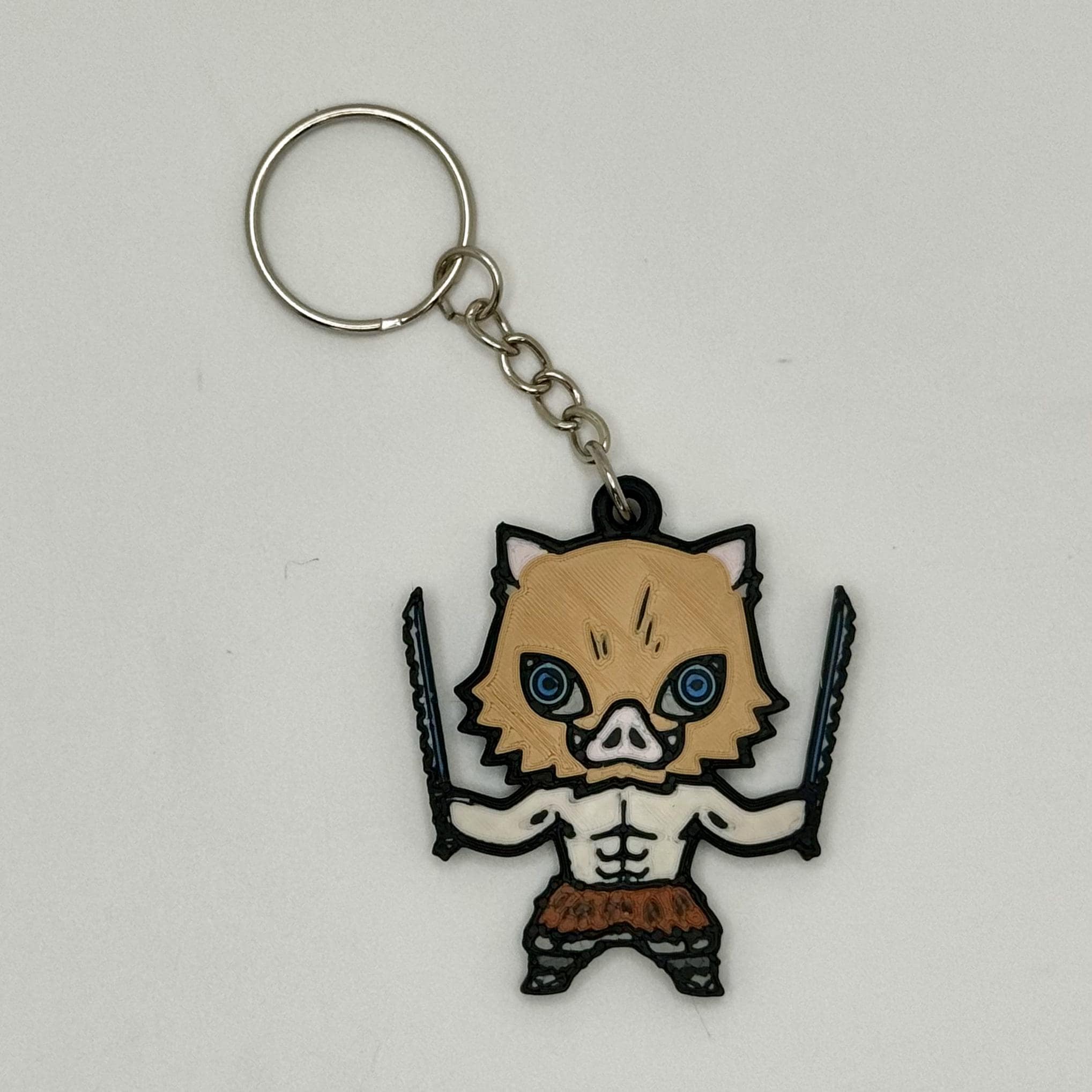 3D Printed Demon Slayer Keychains - Etsy