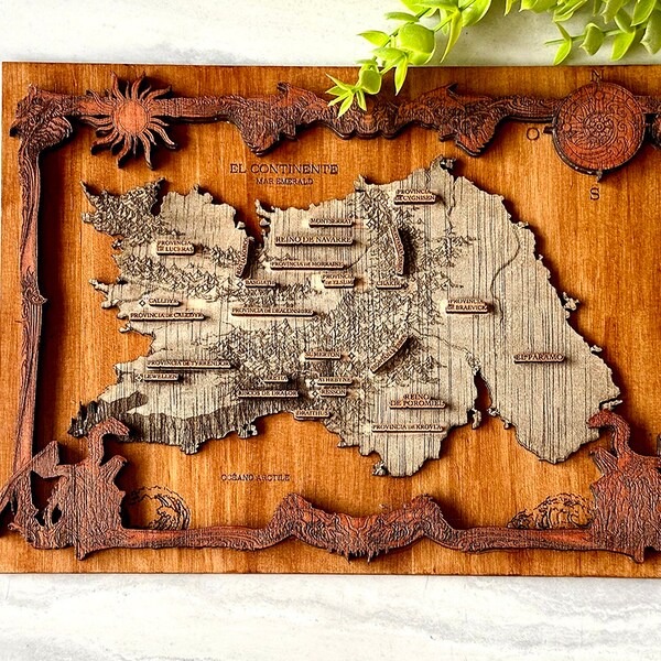 Fourth Wing Map - Etsy