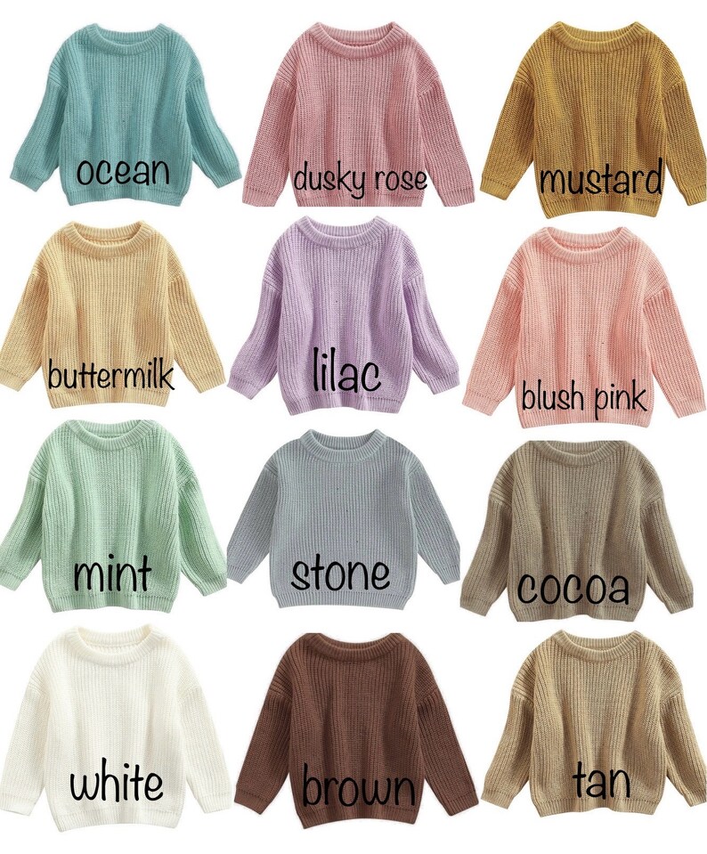 Fall Design, Baby Name Sweater, Baby Gifts, Fall Sweater, Custom ...