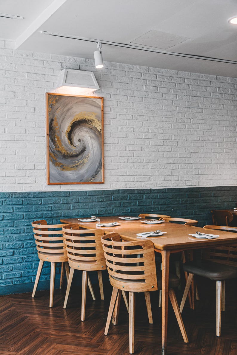 Abstract Art (the Golden Abyss) - Etsy