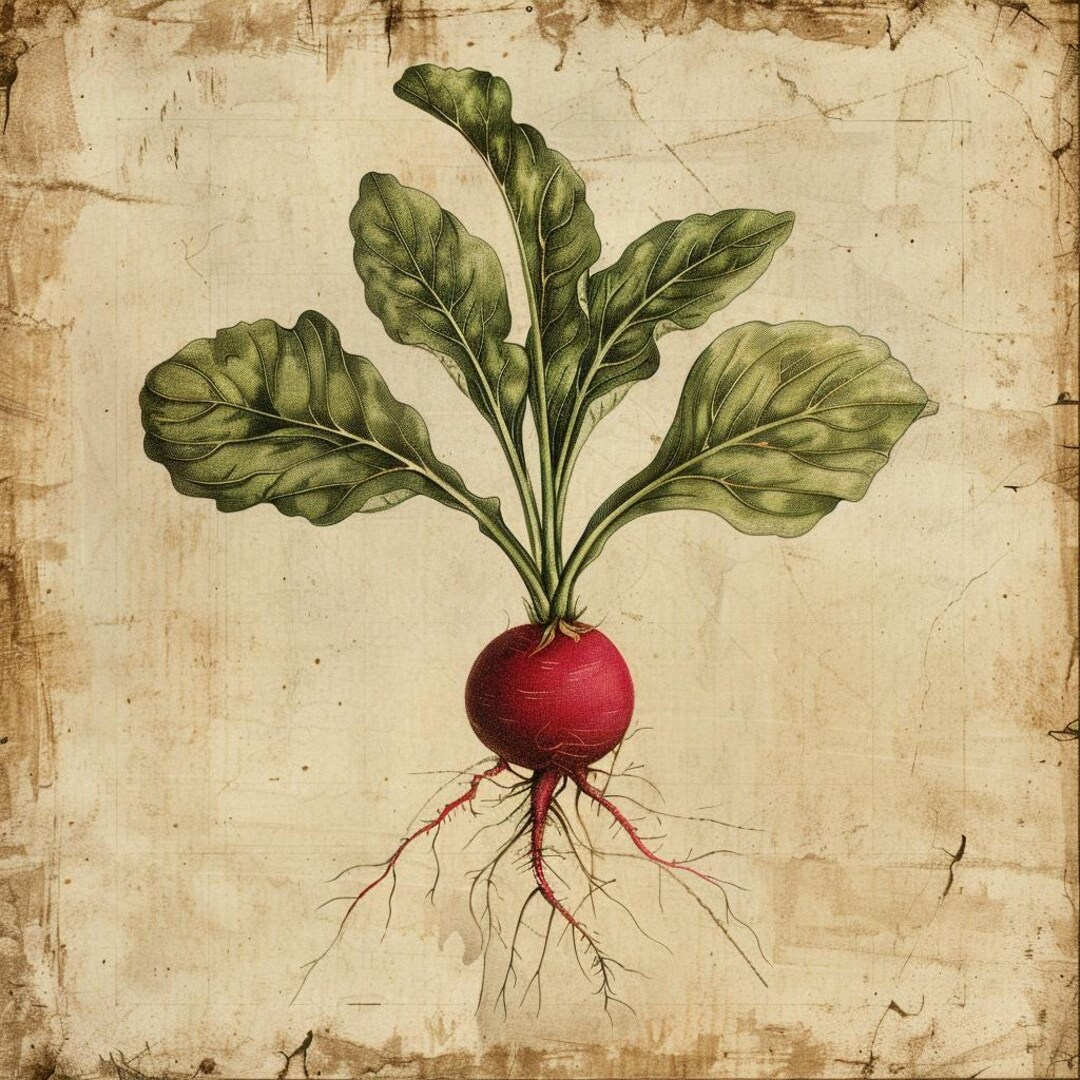 Red Radish (ruby Riches) - Etsy