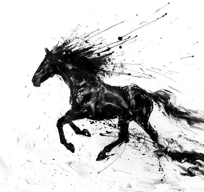 Dark Horse (power and Grace) - Etsy