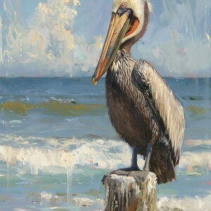 Pelican (pelican Perched) - Etsy