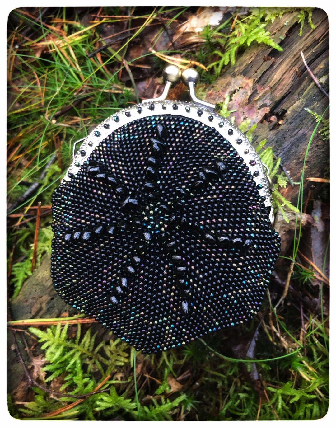 Mystical Dragon Scale Purse: Handcrafted With Dark Sparkle for Cash and ...