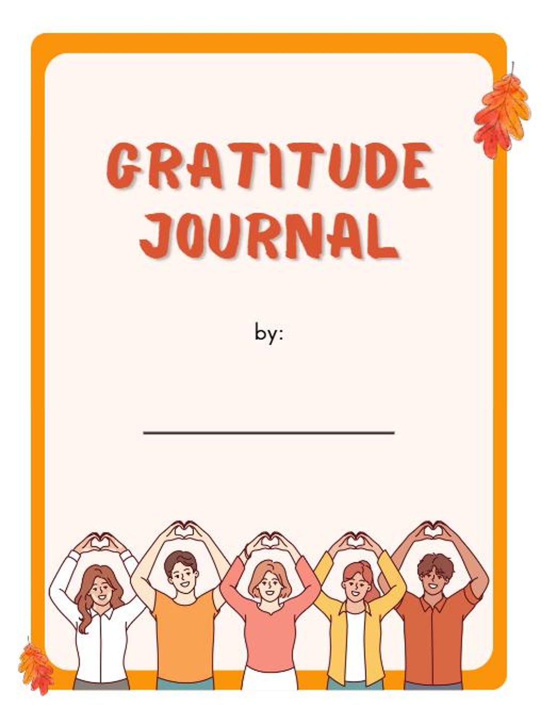 Thanksgiving Gratitude Journal Printable Journal With FREE Photo Booth ...