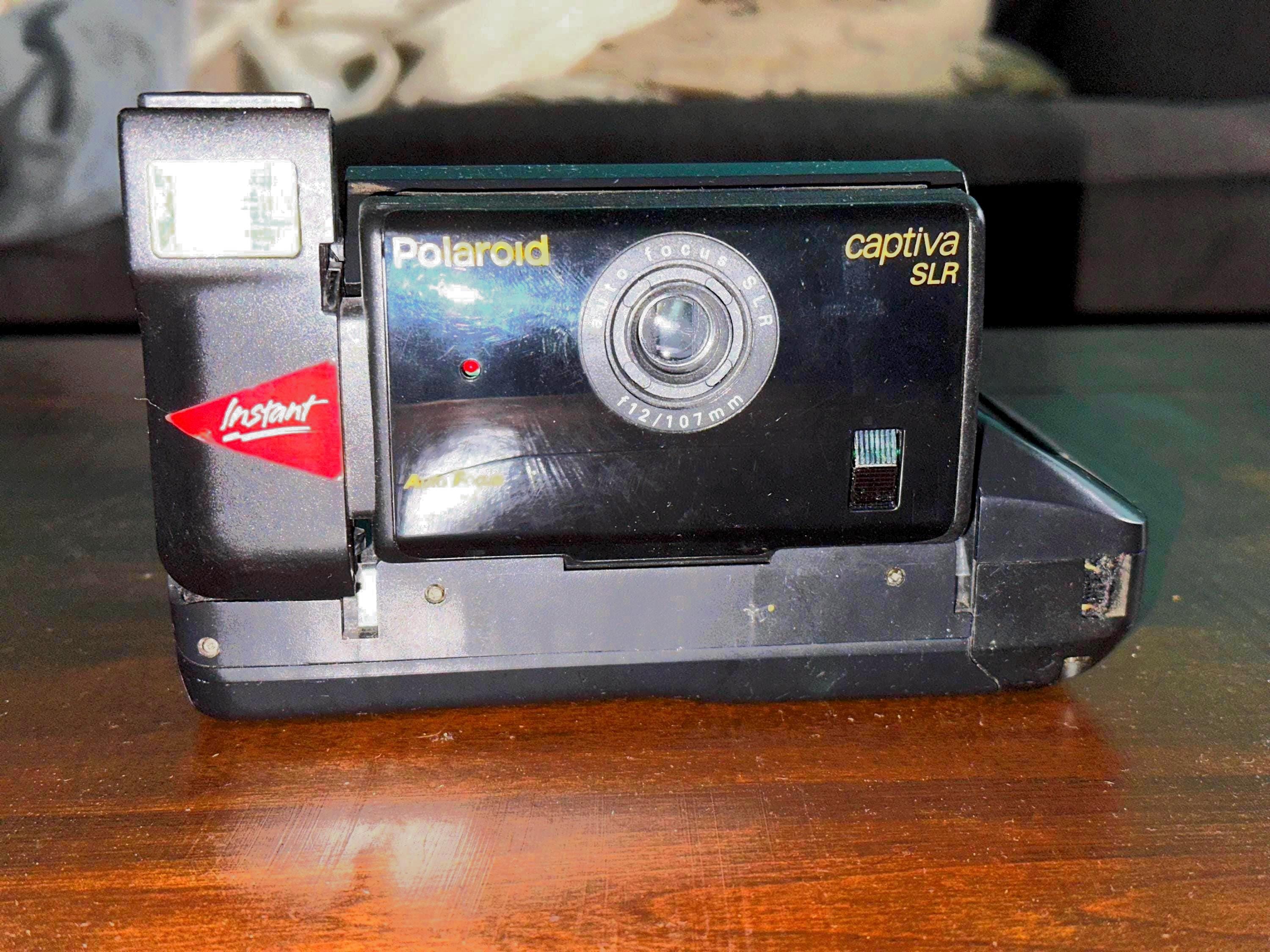 Vintage Polaroid Captiva SLR Instant Camera - Fully Functional With ...