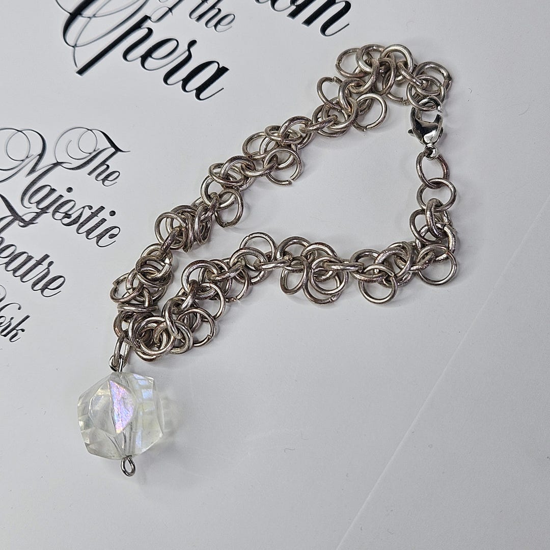 Phantom of the Opera Upcycled Bracelet With Stage Used 14mm Bead From ...