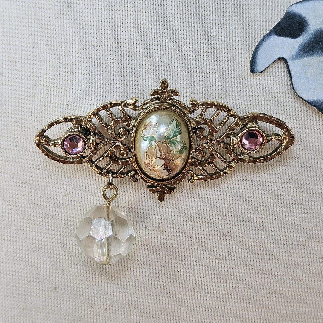 Phantom of the Opera Upcycled Pin/brooch With Stage Used 14mm Acrylic ...