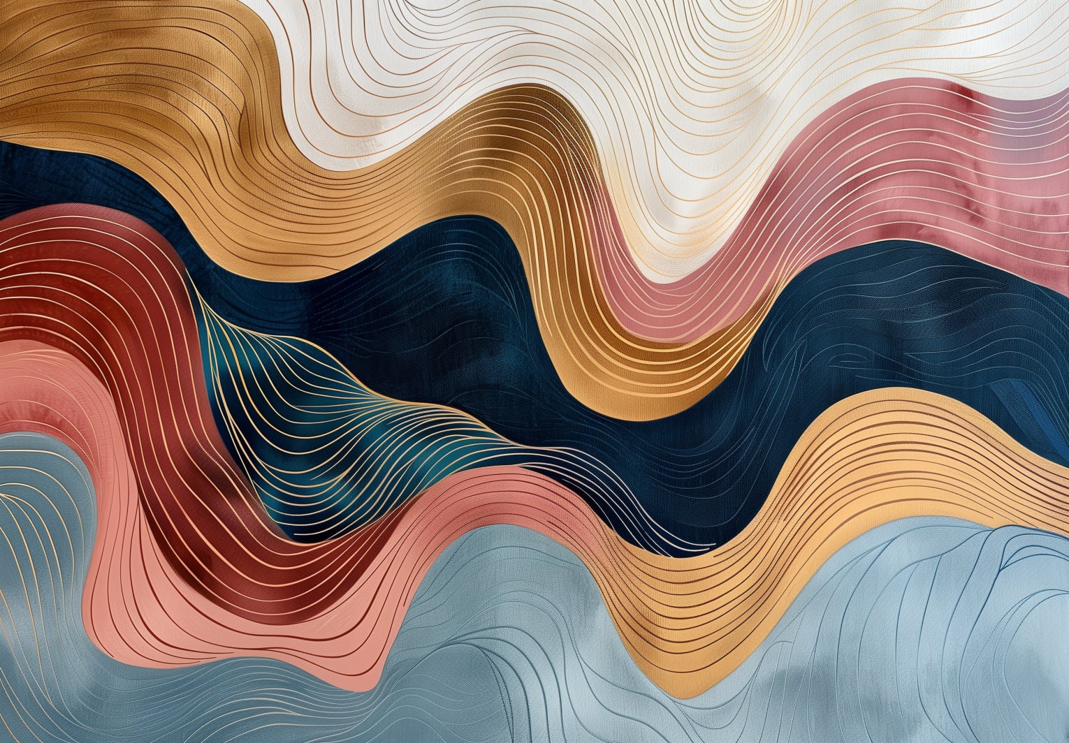 Abstract Muted Colours Abstract Art Wall Art TV Art Wallpaper Printable ...