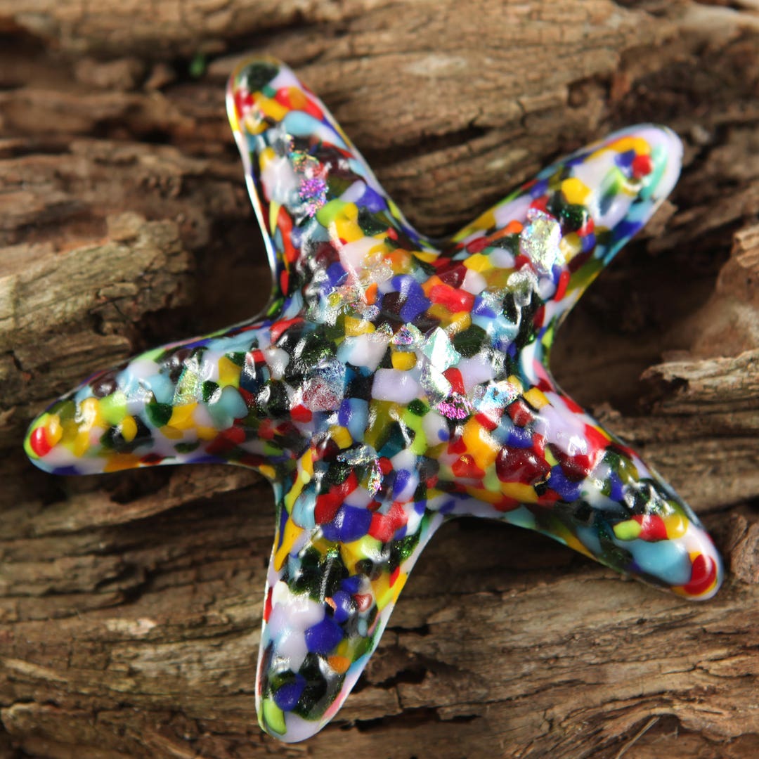 Make a Difference One Starfish at a Time...dance OF COLORS Fused Glass ...