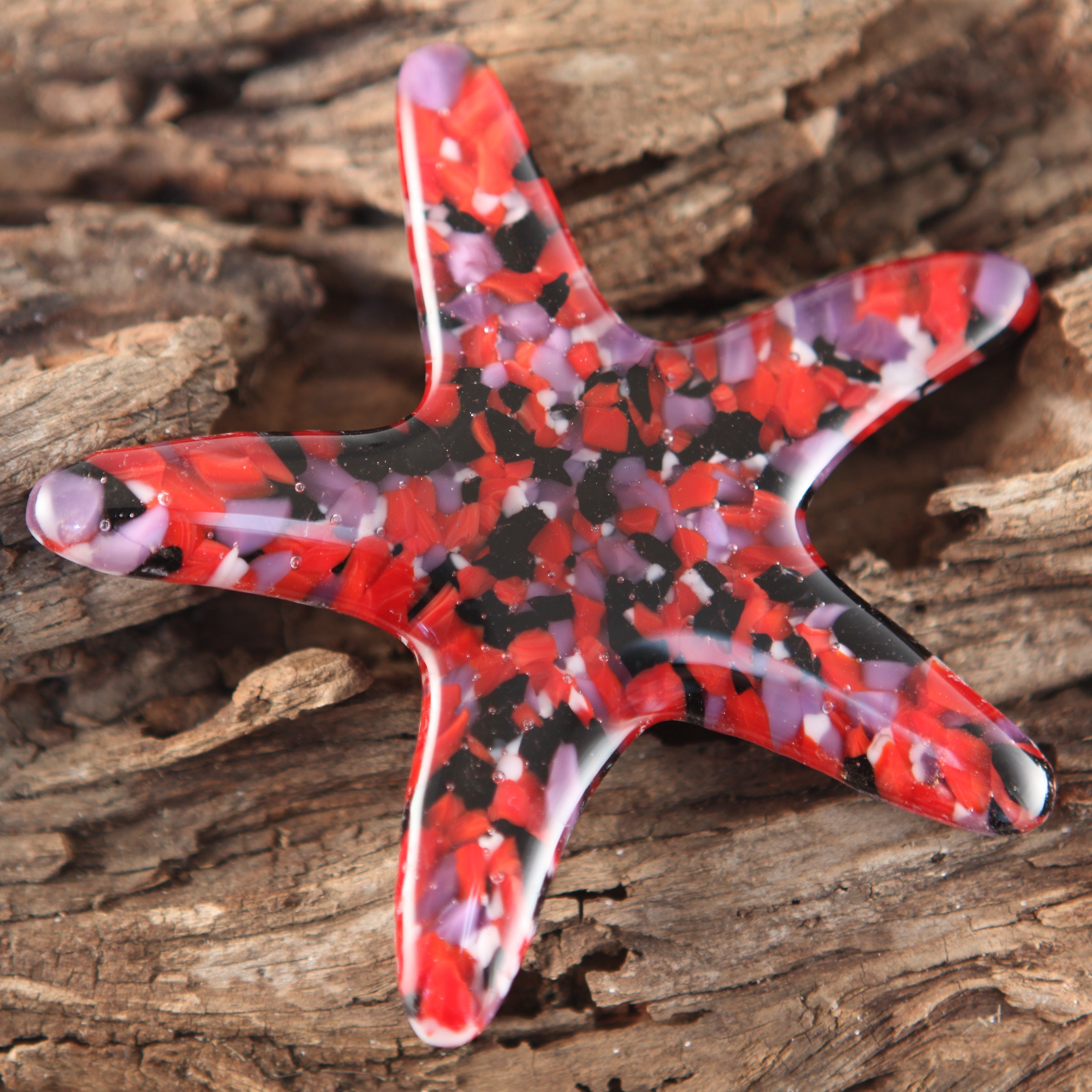 Make a Difference One Starfish at a Time...sage Fused Glass Starfish - Etsy