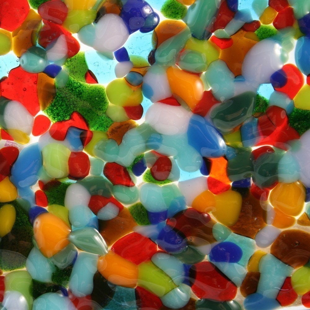 Dance of Colors Fused Glass Night Light - Etsy