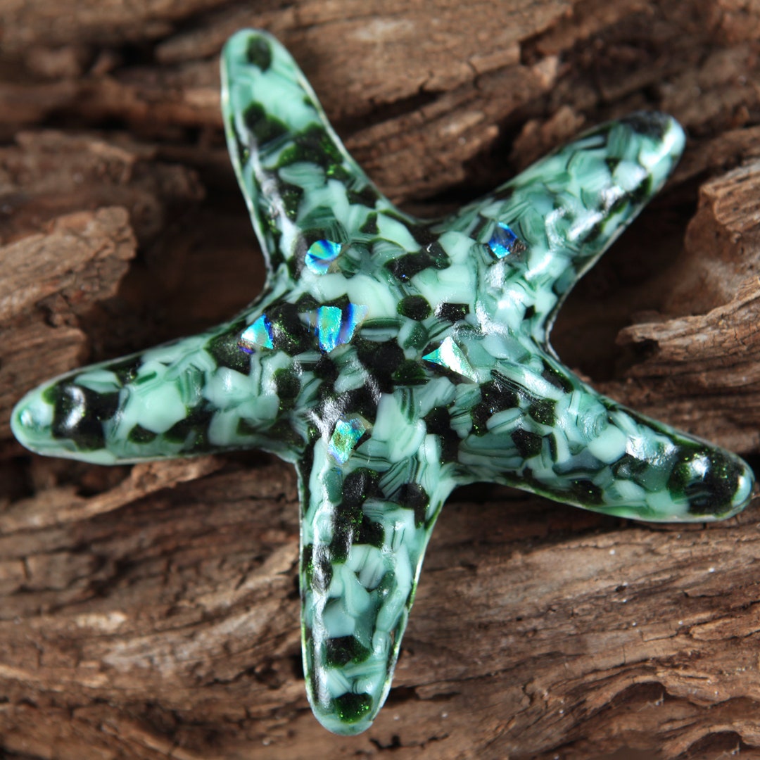 Make a Difference One Starfish at a Time...spring Fused Glass Starfish ...