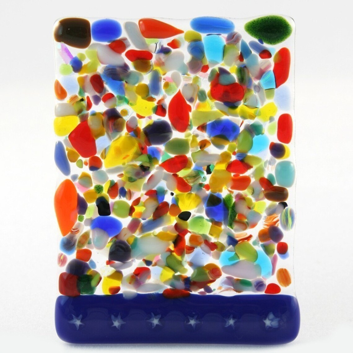Dance of Colors Fused Glass Night Light - Etsy