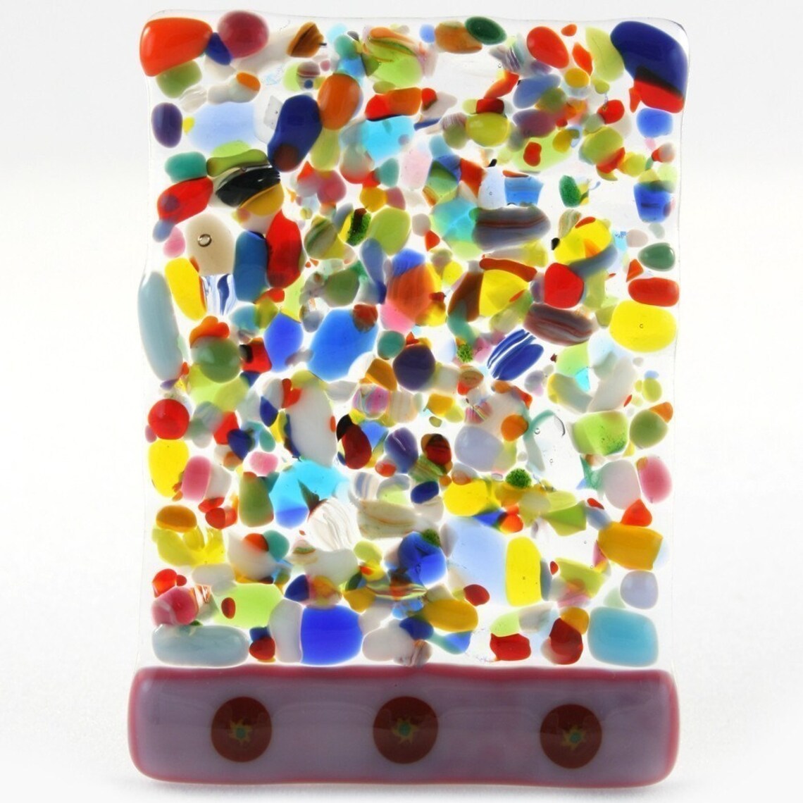 Dance of Colors Fused Glass Night Light - Etsy